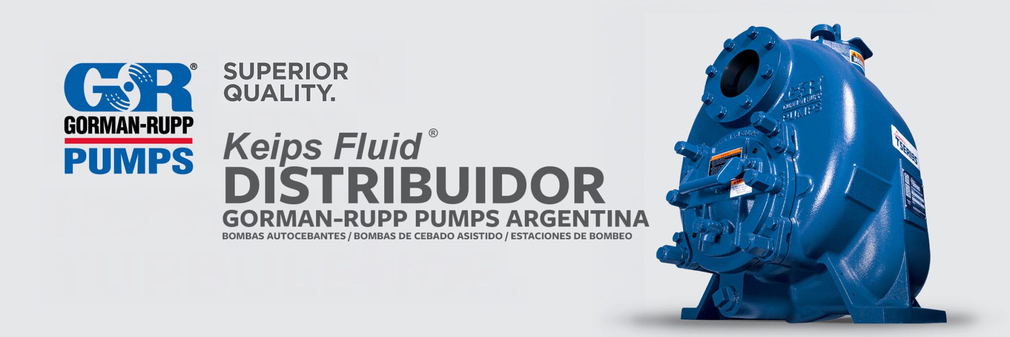 Bombas de Cebado Asistido - Keips Fluid